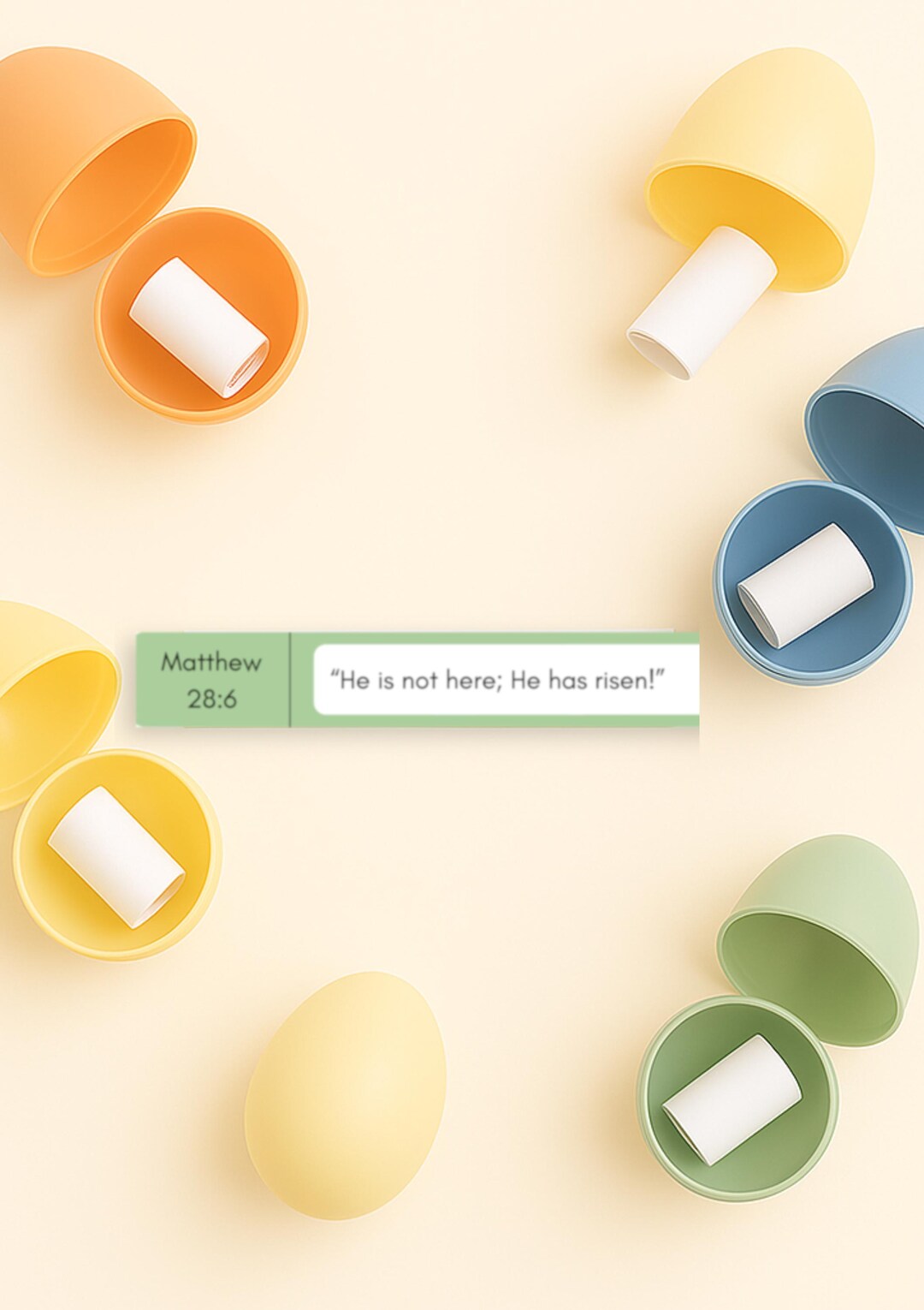 Scripture Egg Strips | Printable Christian Easter Craft | Bible Verse ...
