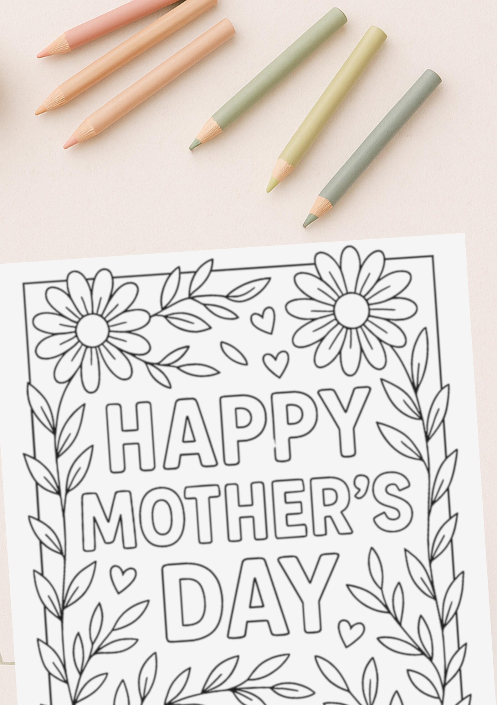 Christian Mother’s Day Coloring Page | Printable Bible Verse Art for ...