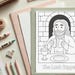 Last Supper Coloring Page | Printable Christian Easter Activity | Bible ...