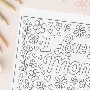 Mother’s Day Coloring Pages for Kids | 5 Printable Activity Sheets ...