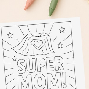 Mother’s Day Coloring Pages for Kids | 5 Printable Activity Sheets ...