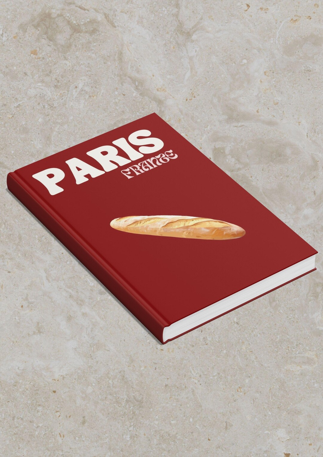 Travel Book Cover + Photo Template (JPG) - Paris Edition - Etsy