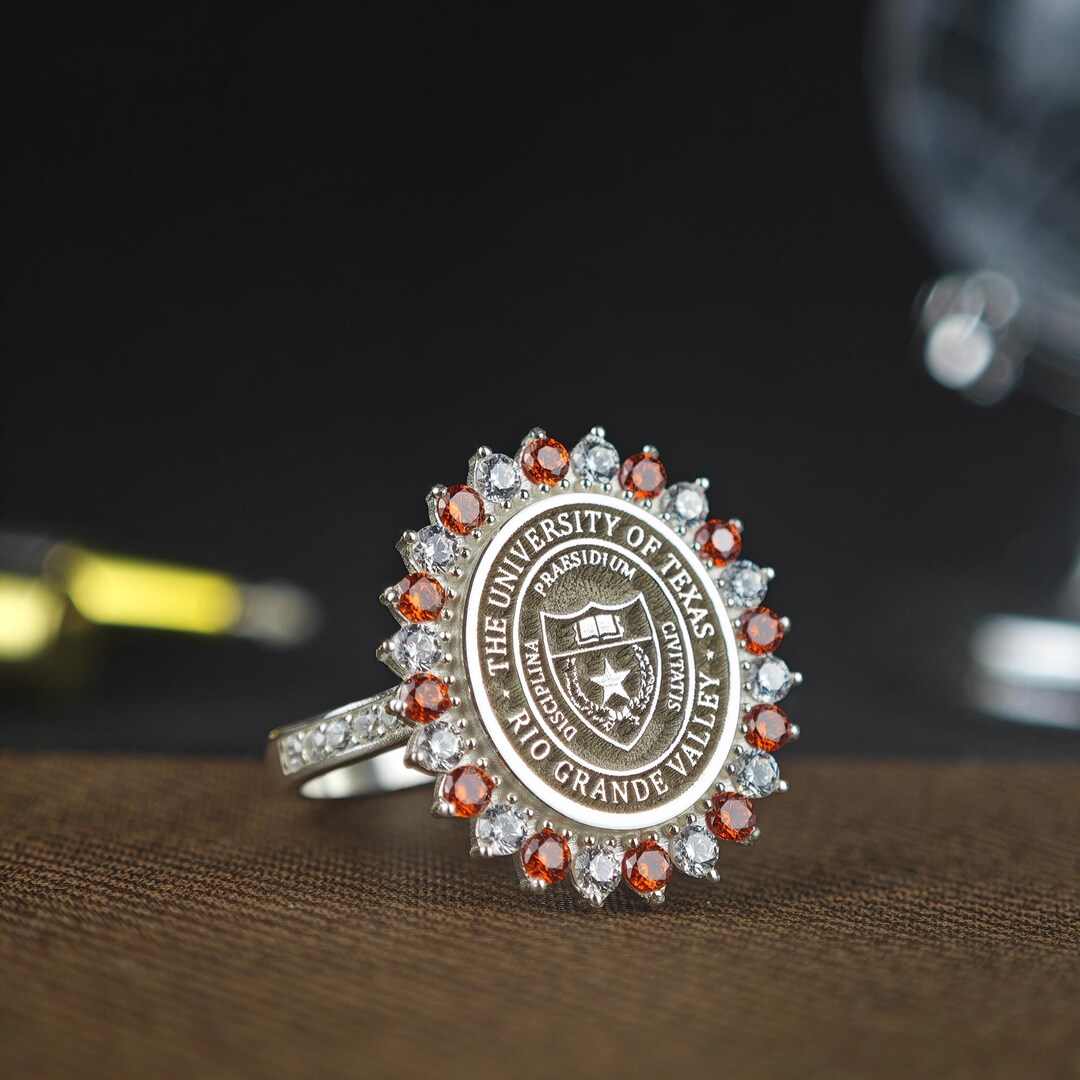 Classic Signet Class Ring - University or High School Personalized ...