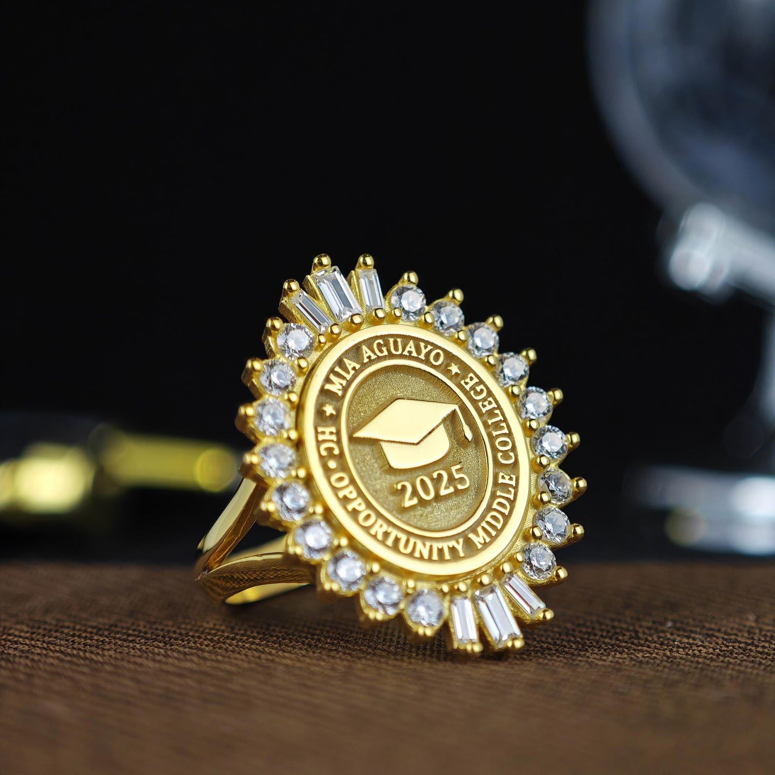 Custom Rings for College Graduation, Personalized College Graduation ...