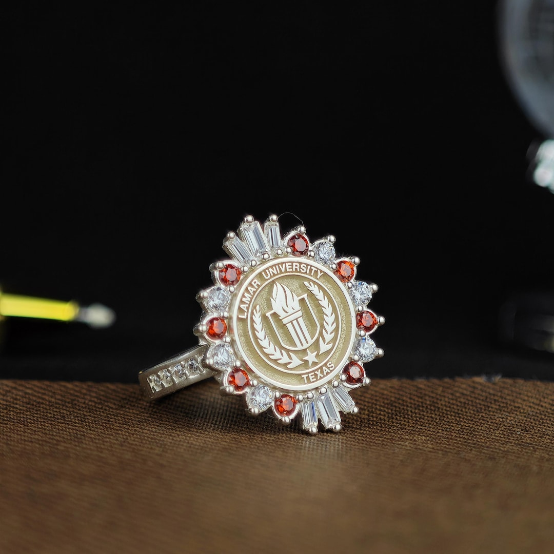 University Graduation Ring, Class Ring, High School Graduation Rings ...