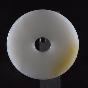 Siberian White Nephrite Jade Pi-disc 2 - Etsy