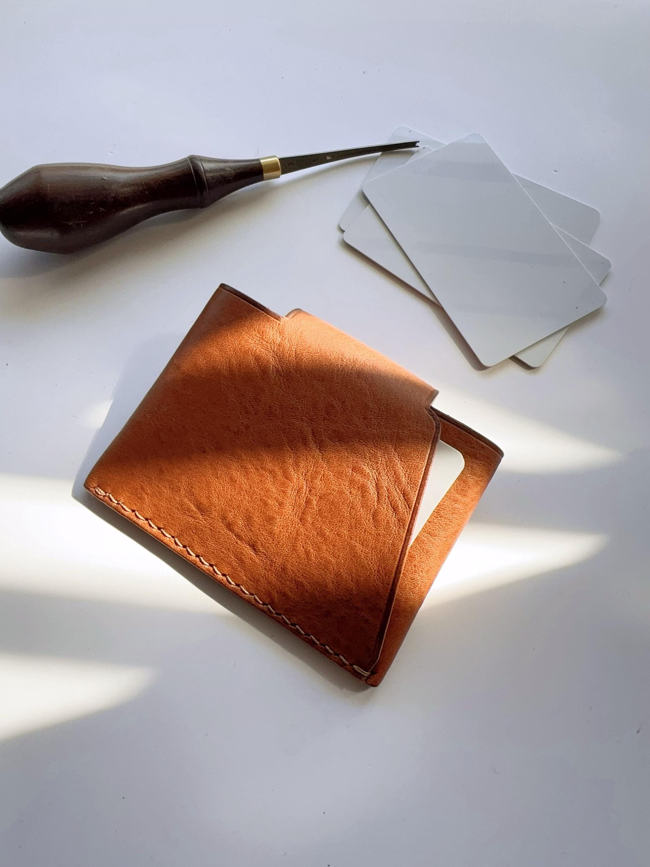 PDF Pattern | One Piece Card Wallet | Leather Purse | Leather Craft DIY ...