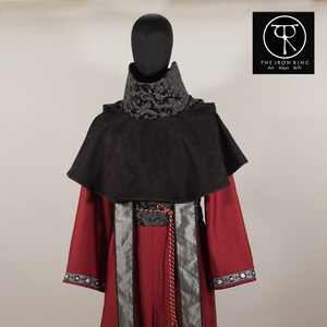 Gunther Priest, Mage Fantasy Robe and Cape, Larp, Made to Order, Custom ...