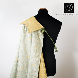 Mantella Cappa Fantasy in Broccato, Larp, Grv, Carnevale, Steampunk ...