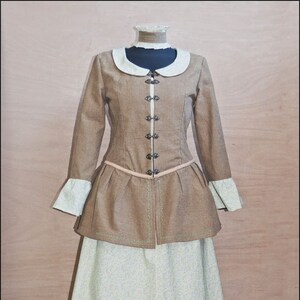 Hobbit Style Embroidered Outfit Bodice Jacket Skirt - Etsy