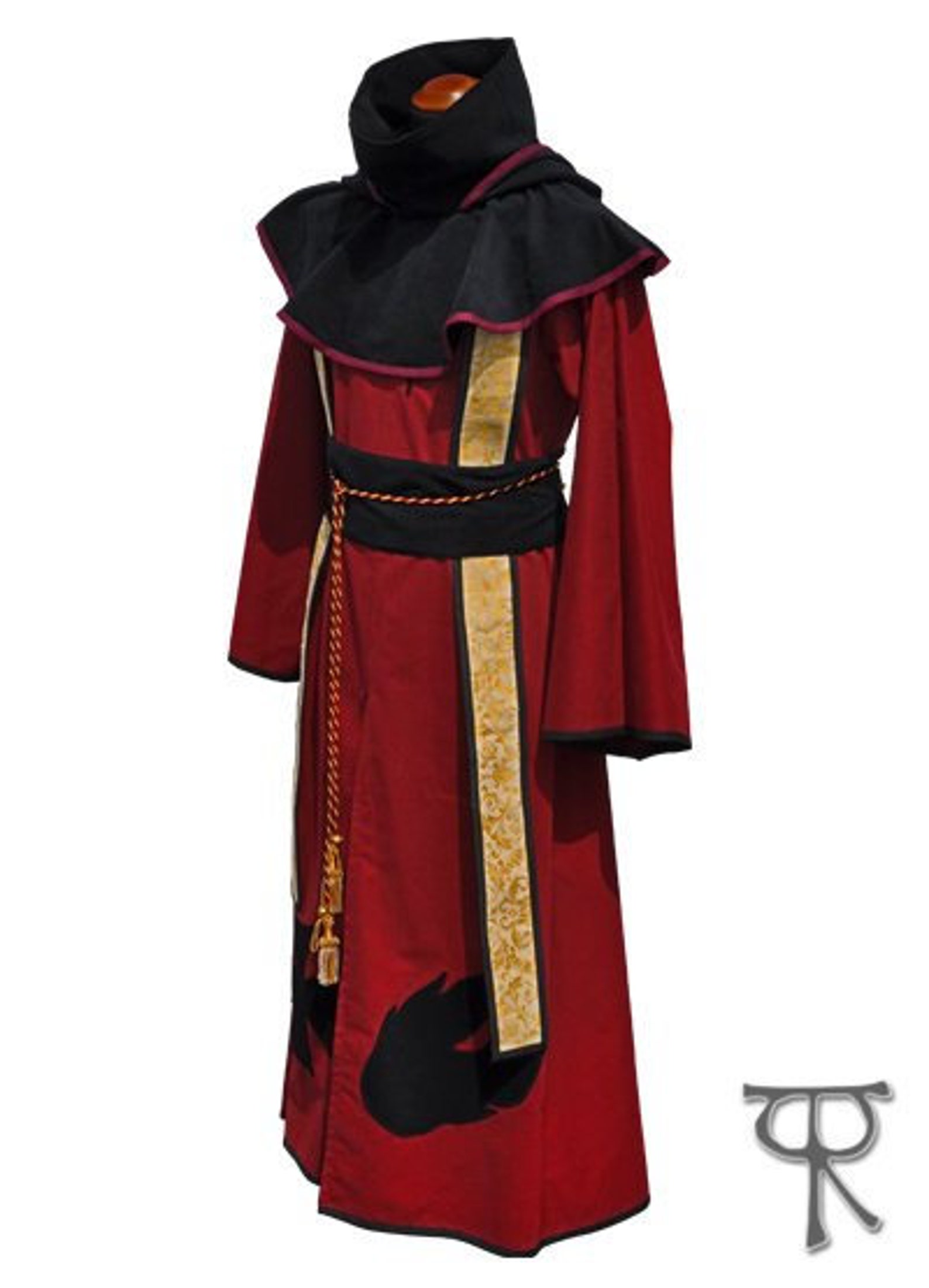 Gunther Priest Mage Fantasy Robe and Cape Larp Made to | Etsy