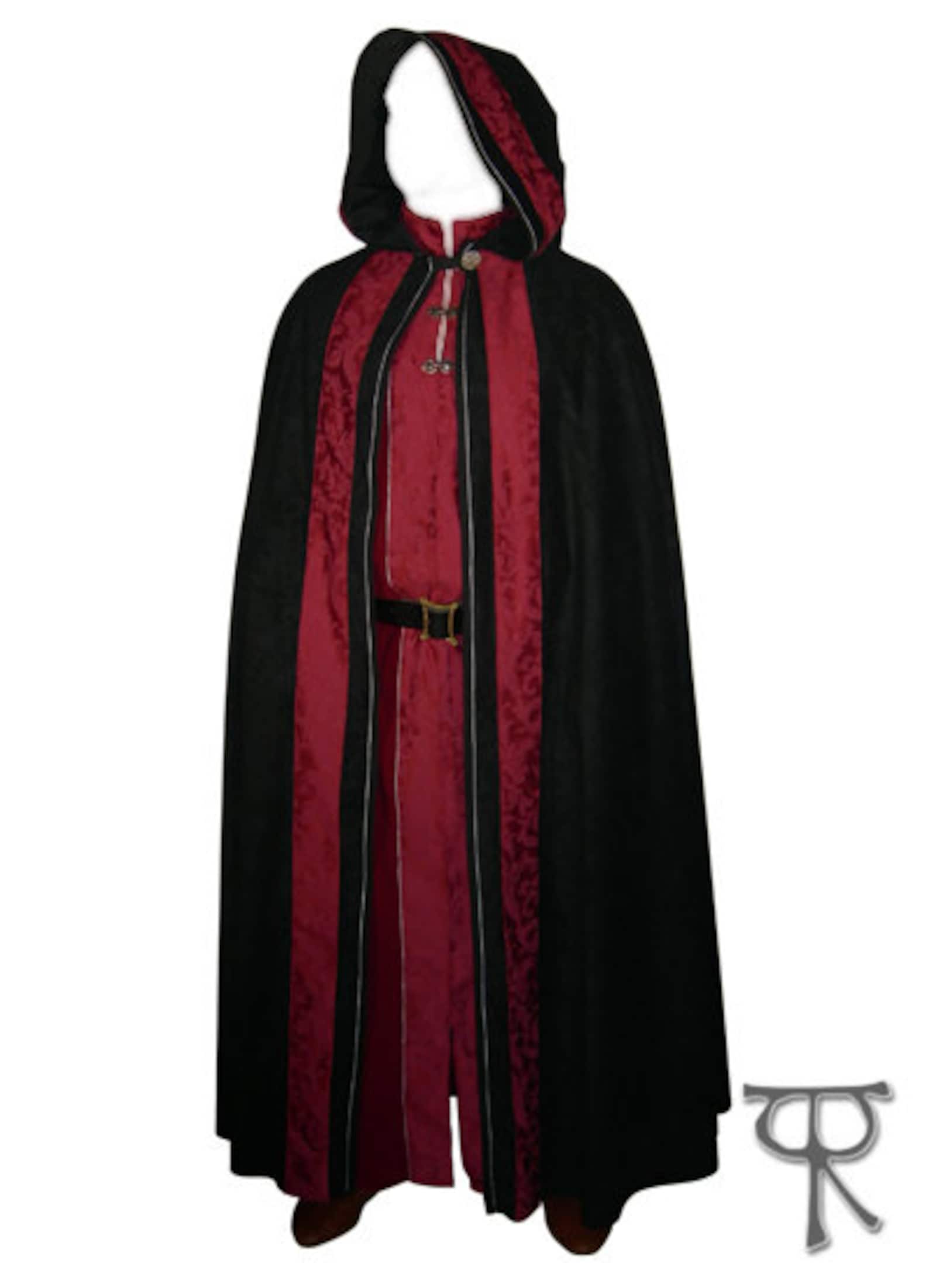 Made to Order Trahern Mage Lord Fantasy Robe and Cloak Custom | Etsy