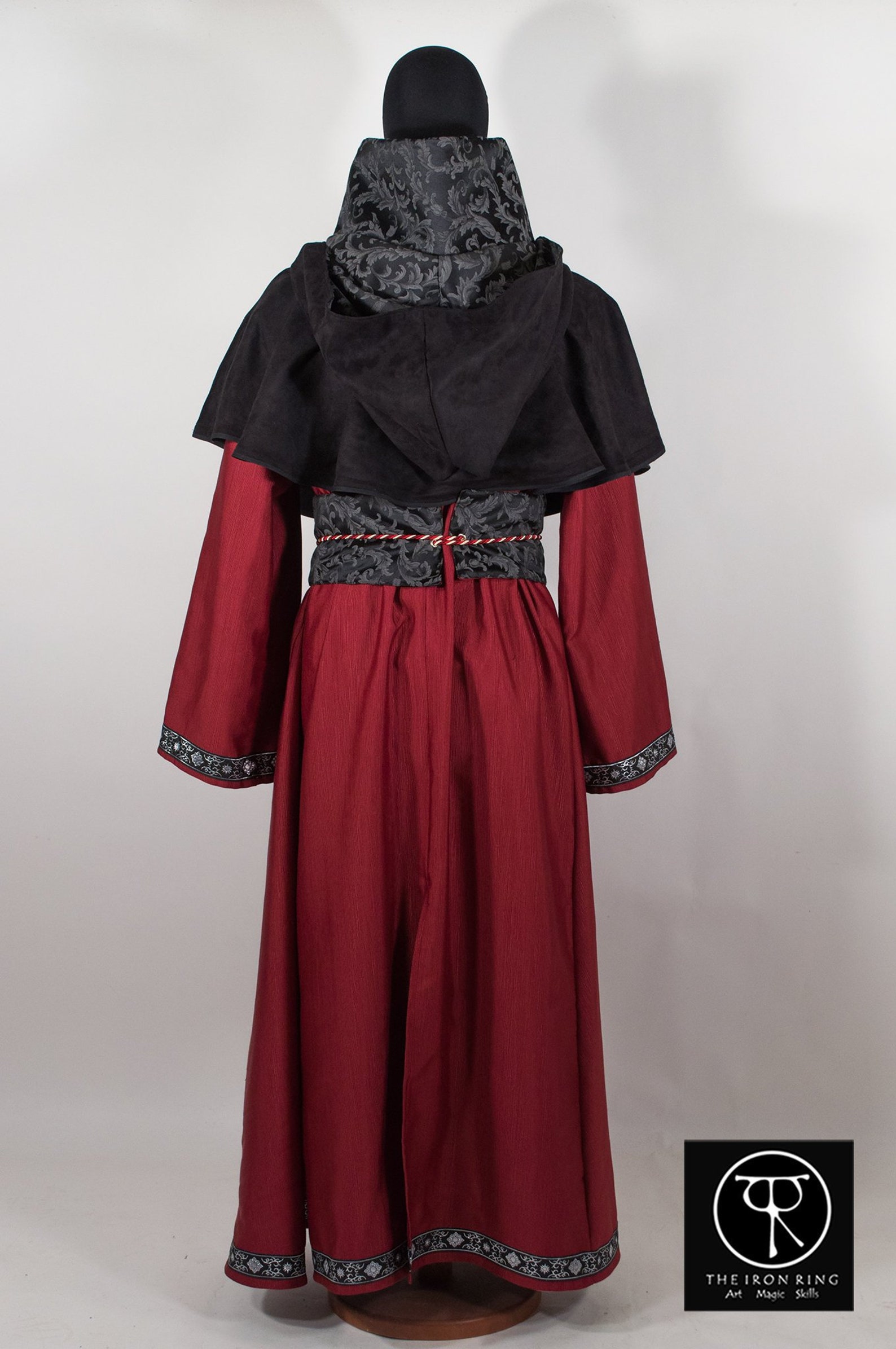 Gunther Priest Mage Fantasy Robe and Cape Larp Made to | Etsy