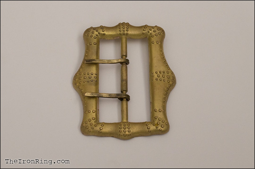 Pirate Buckle in Brass for Baldric or Belt, Fantasy, Larp, Cosplay ...