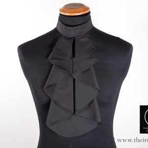 Jabot, Steampunk and Victorian, Historical, Cotton, Gothic, Vampire ...