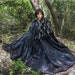 Raven Plumes Cloak Lord Fantasy Mage Sciaman , Made to Order, Custom ...