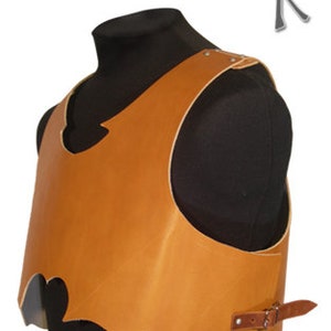 Elven Leather Chest Armor for LARP - Etsy