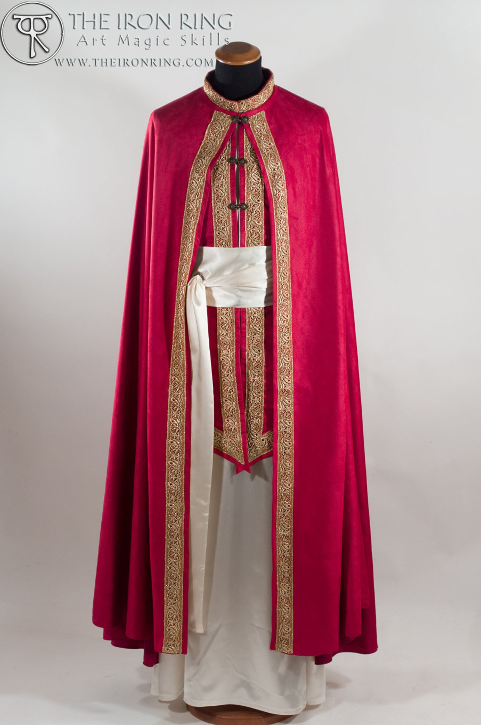 Made to Order Veldür Kit Elven Lord Fantasy Mage Robe and Cloak, Custom ...