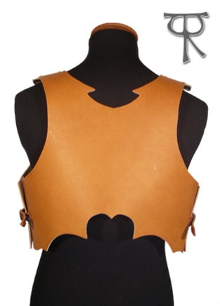 Elven Leather Chest Armor for LARP | Etsy