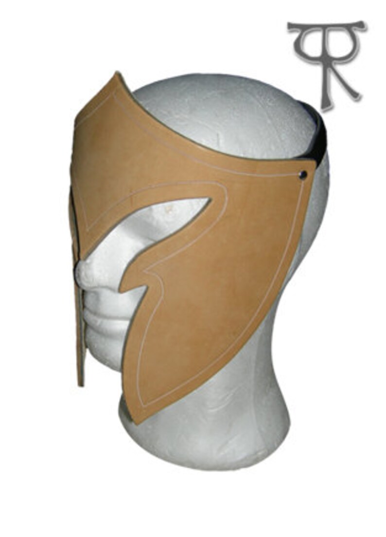 Elven Mask in Leather Larp Fantasy Costume - Etsy