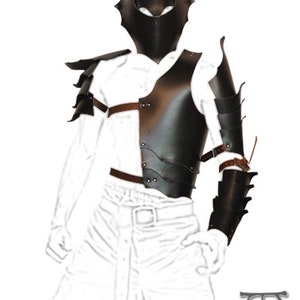 Master of Carnage Gladiator Leather Armor Kit Fantasy Larp - Etsy