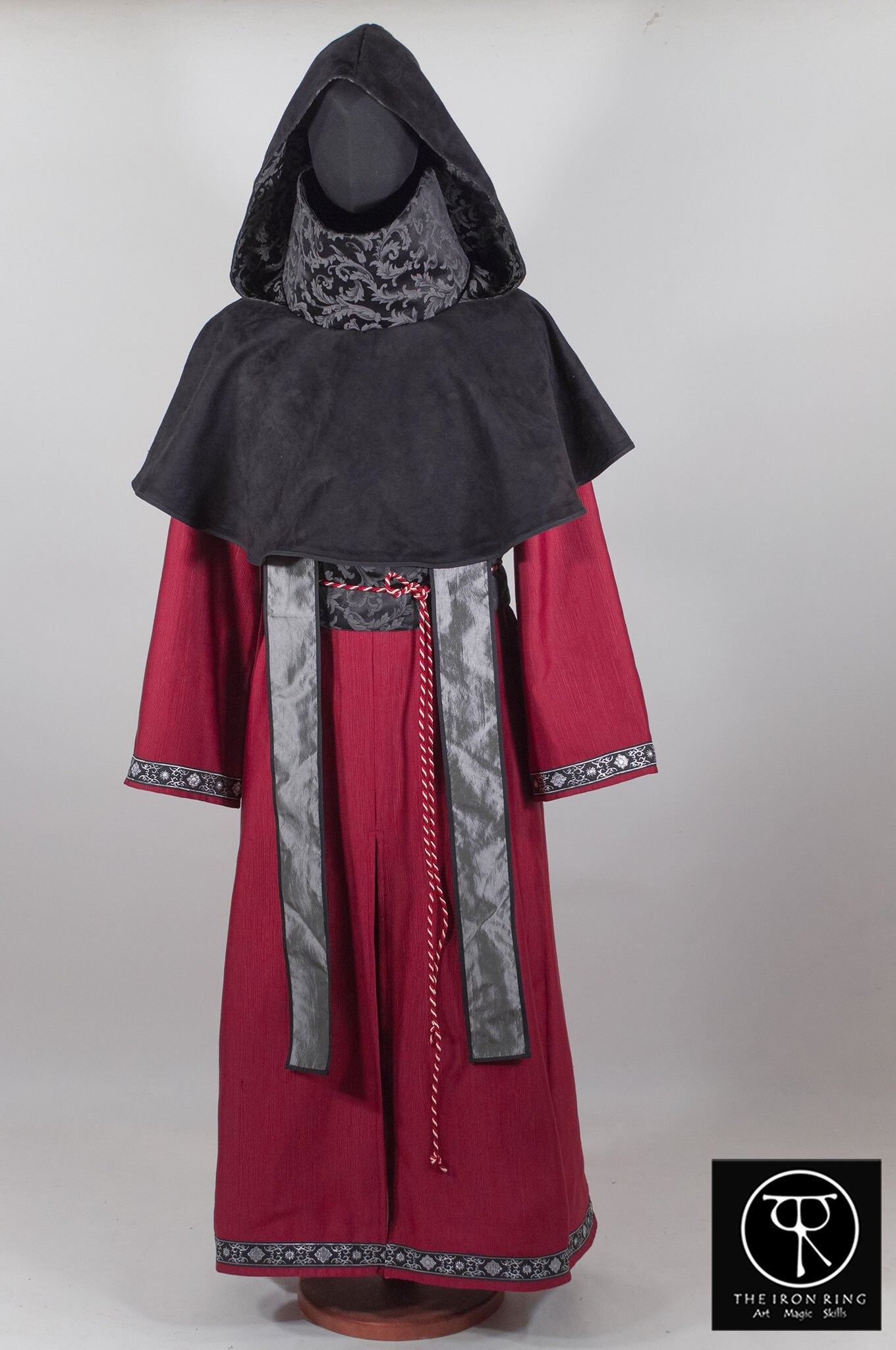 Gunther Priest Mage Fantasy Robe and Cape Larp Made to | Etsy