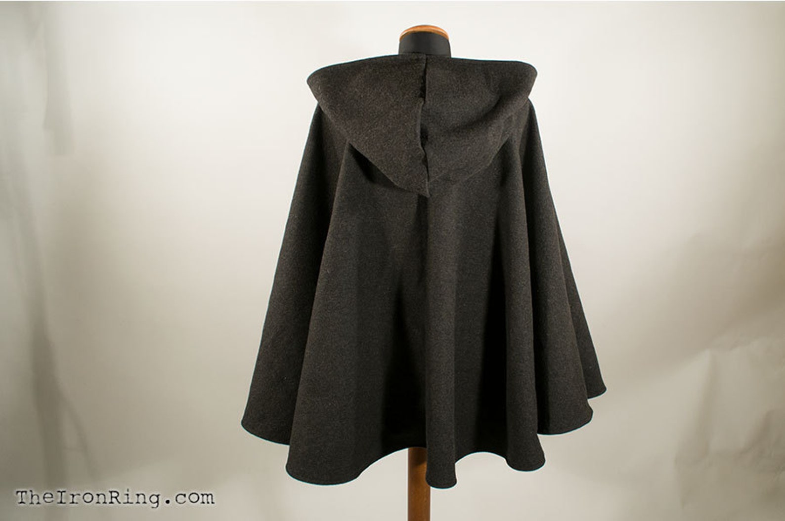 Woolen Hooded Cape Cloak Fantasy Medieval Renaissance Unisex | Etsy