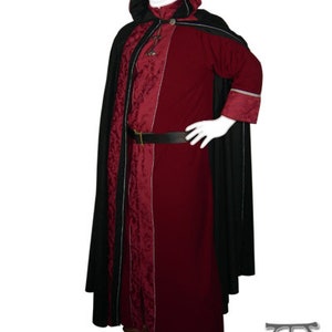 Made to Order Trahern Mage Lord Fantasy Robe and Cloak, Custom Made - Etsy