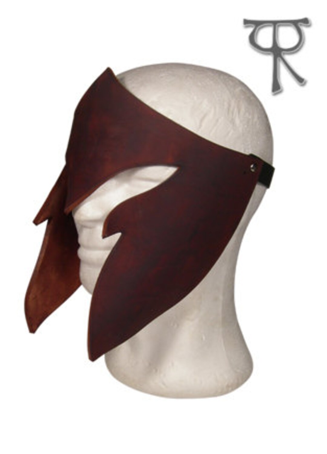 Elven Mask in Leather , Larp, Fantasy Costume - Etsy