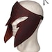 Elven Mask in Leather , Larp, Fantasy Costume - Etsy