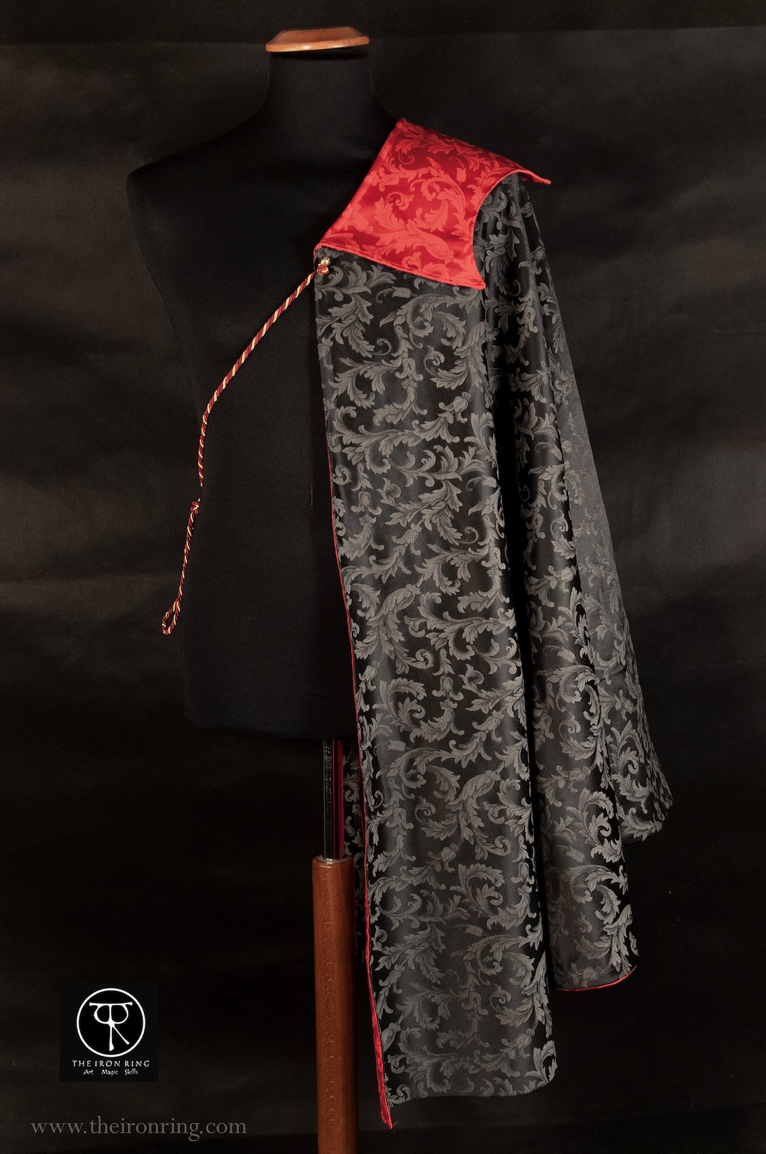Musketeers Cloak, Shoulder Cape, Damask, Cotton, Fantasy, Medieval ...