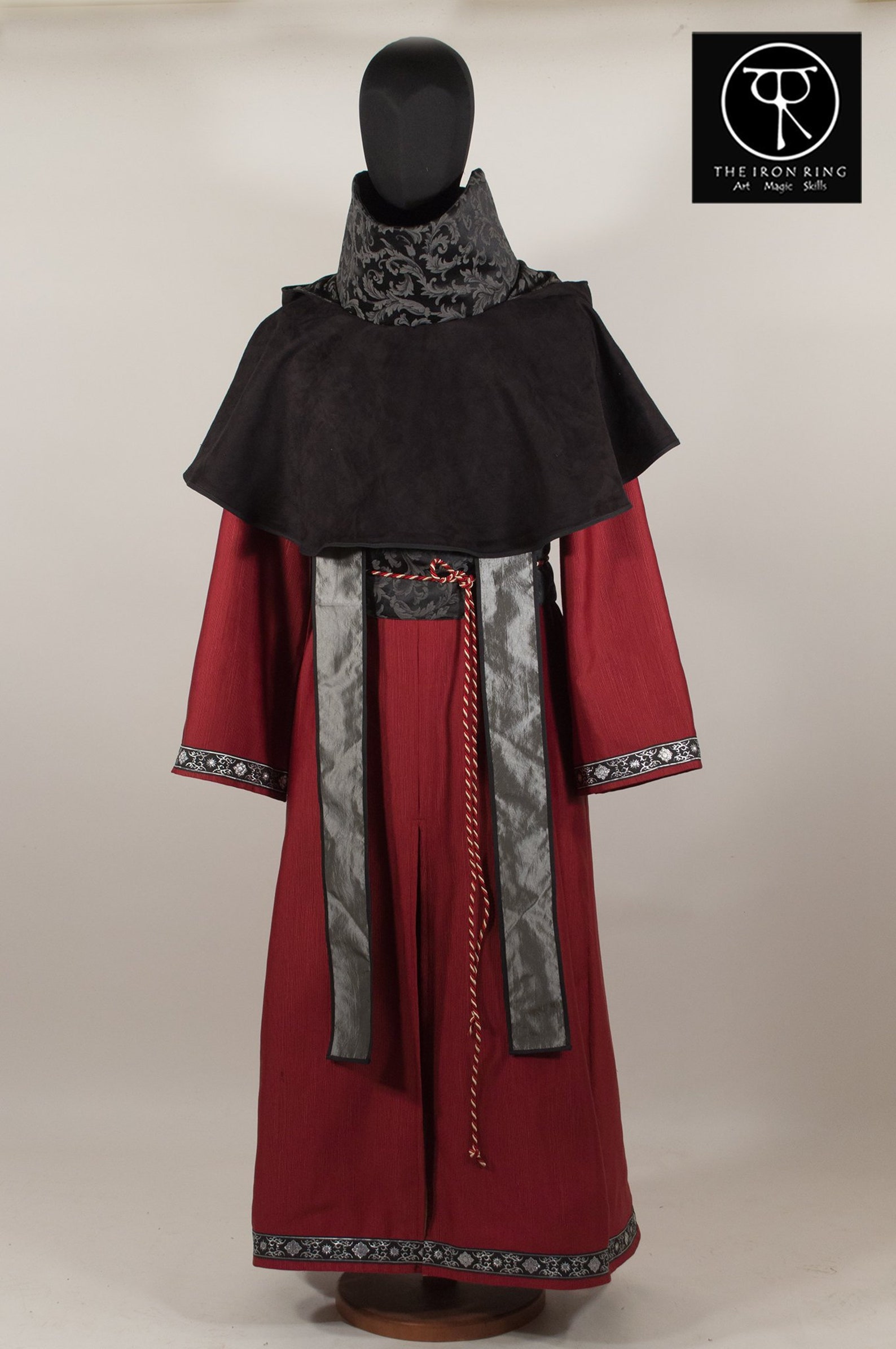 Gunther Priest Mage Fantasy Robe and Cape Larp Made to | Etsy