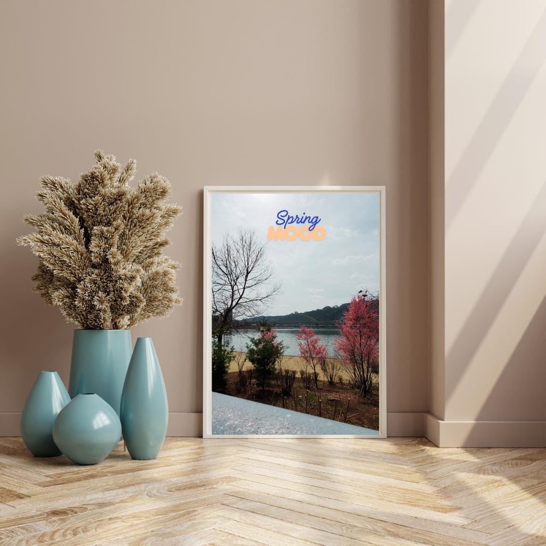 Spring in Pittsburgh Poster, Nature Prints, Home Decor, Gift for Nature ...