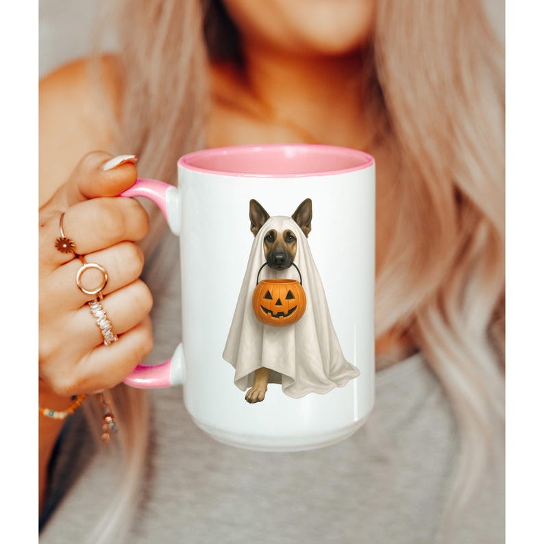 German Shepherd Ghost PNG, Funny Spooky Dog Shirt PNG, Halloween ...