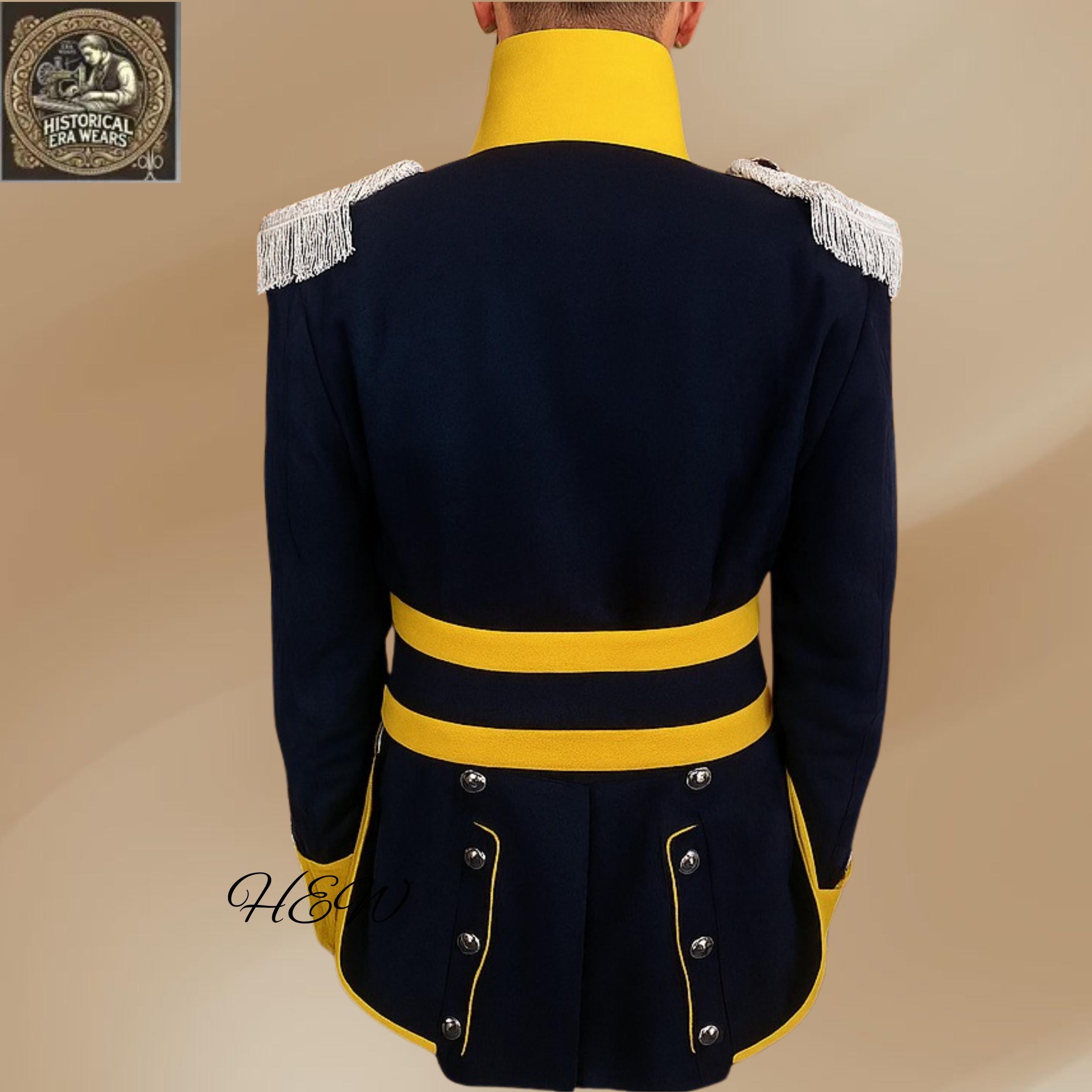 Imperial German Uhlan Tunic - Authentic Wool Uhlanka, Prussian Military ...