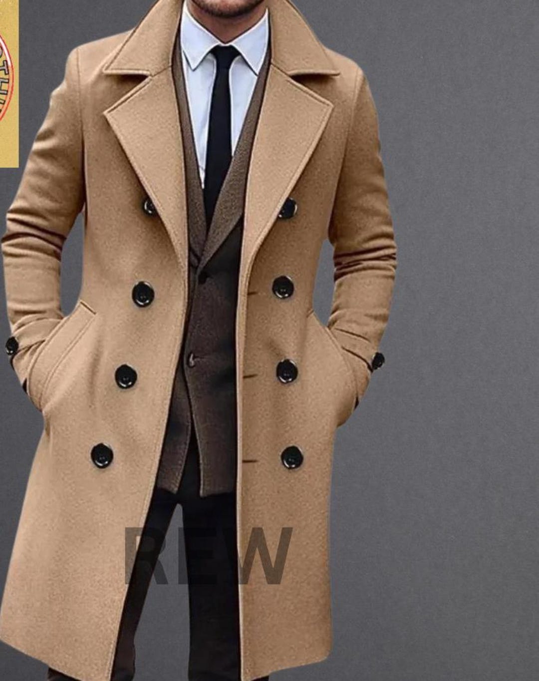 Handmade Wool Trench Coat - Victorian Steampunk Gothic Gentleman ...