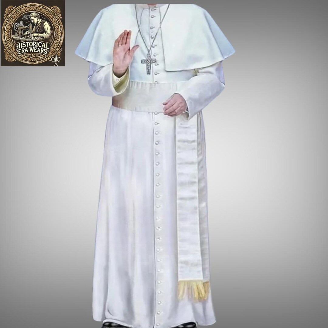 Handcrafted Catholic Priest Cassock – Premium Wool Liturgical Vestment ...