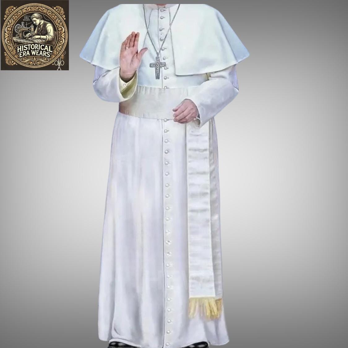 Handcrafted Catholic Priest Cassock – Premium Wool Liturgical Vestment ...