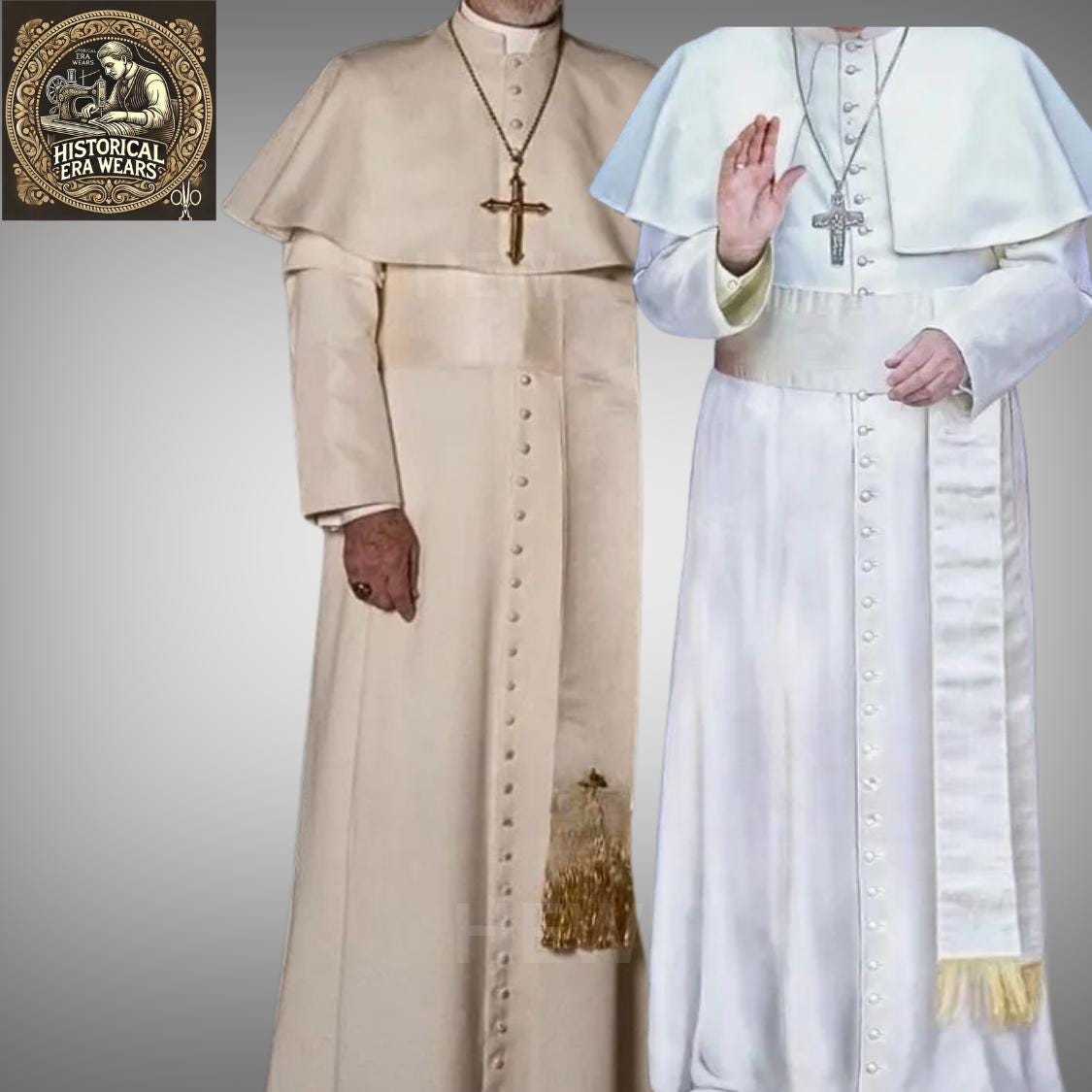 Handcrafted Catholic Priest Cassock – Premium Wool Liturgical Vestment ...