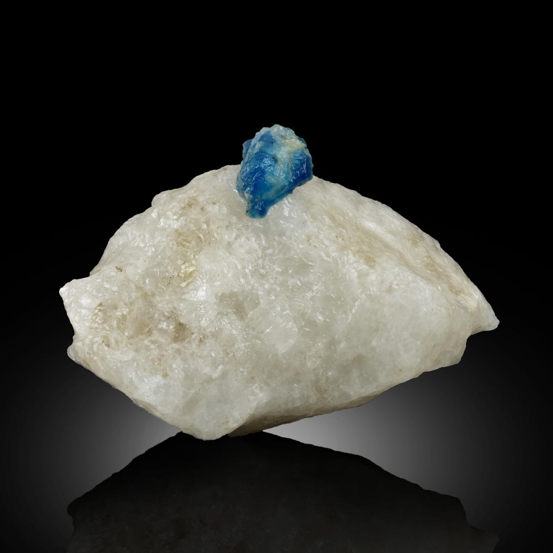 Natural Sodalite Crystal With Fluorescent Calcite Under UV Light - 17g ...