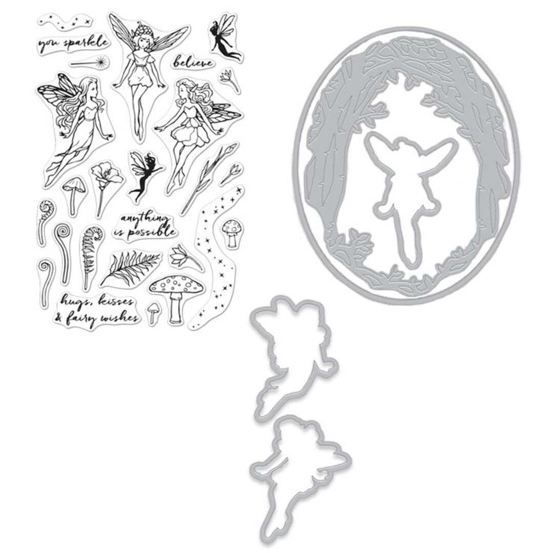 Fairy Collectable Hero Arts Monthly Kit, August 2016 - Stamps & Dies ...