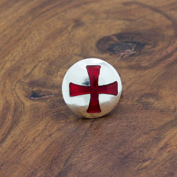 Knights Templar Lapel Pin - Etsy