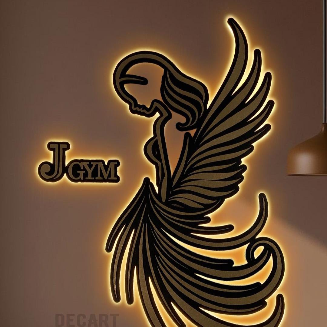 Custom 3D Wooden Logo Sign – Personalized Business Branding – Made-to ...