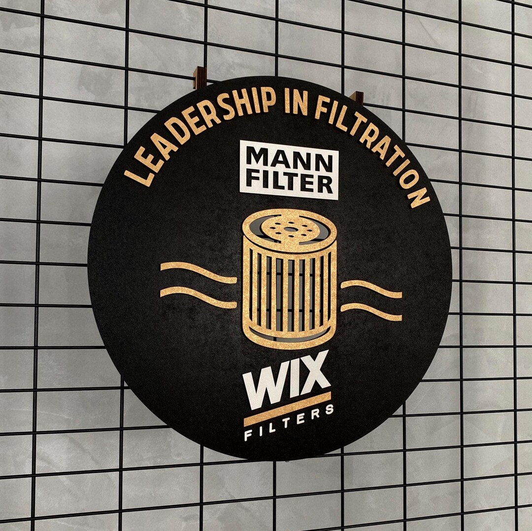 Corporate LED Wall Sign – Custom Round Wooden Business Logo With ...
