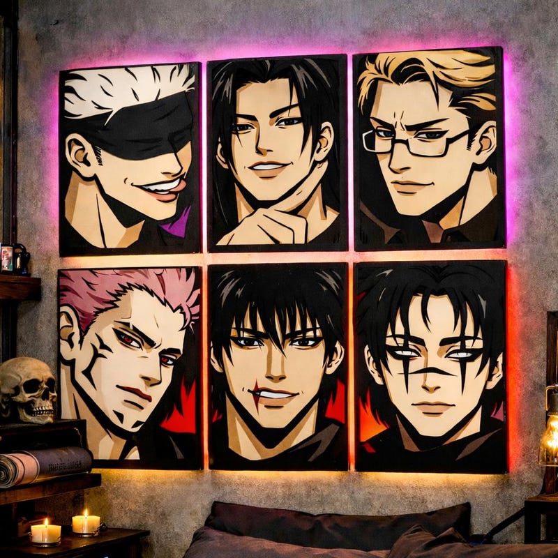 Led Anime Panel - Etsy