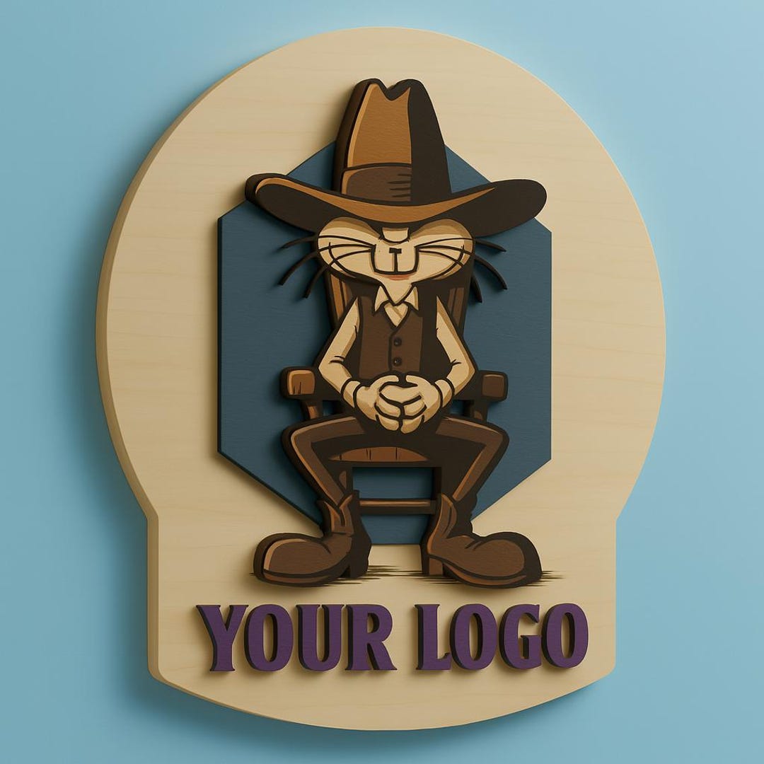 Custom Round Sign, Handmade Logo in 3D Format, Custom Logo Sign, Custom ...