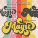 RETRO MAGIC FONT Svg, Magic Alphabet, Magic Letters and Numbers Svg for ...