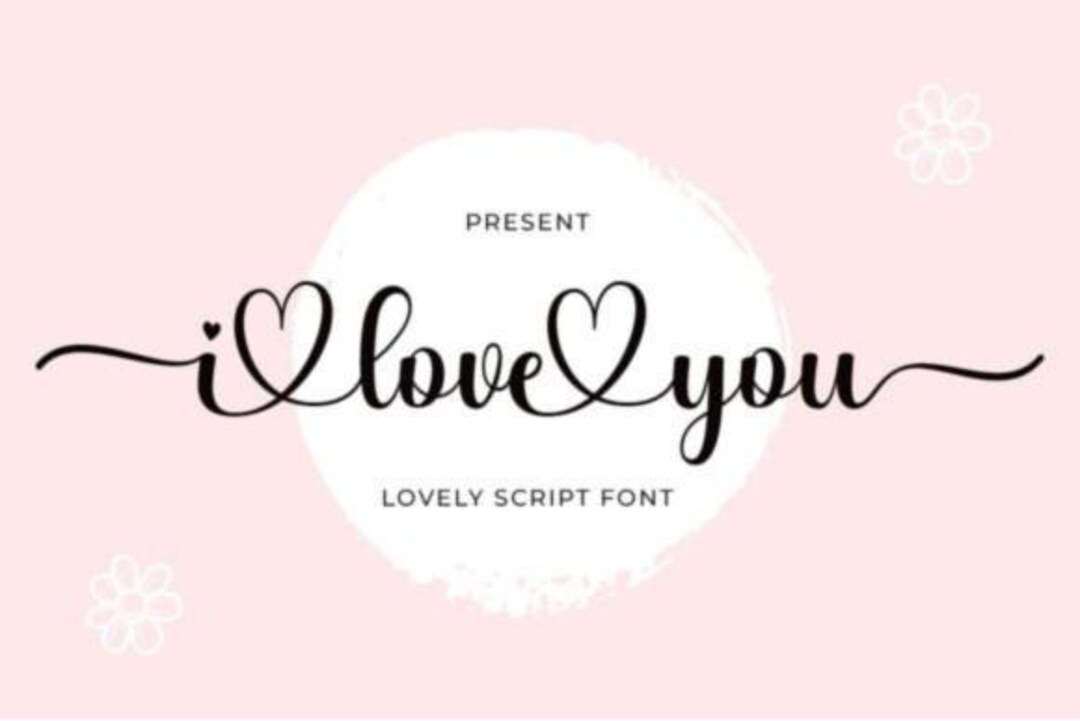 Madelyn Heart Font, Cursive Font | SVG, DXF, OTF, Ttf | Fonts Procreate ...