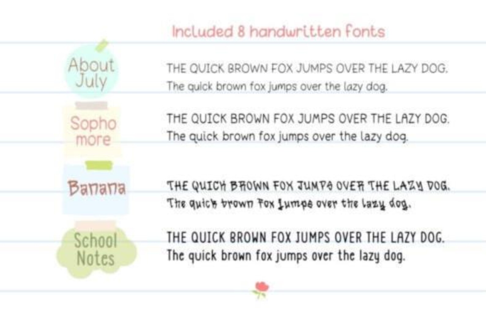 The Goodnotes Fonts Mega Bundle - Goodnotes Font - Procreate Font ...