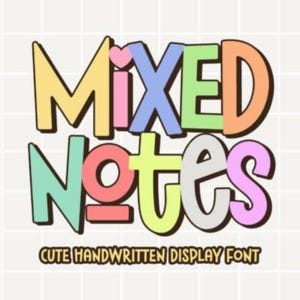 Handwritten Font Bundle for Digital Notes, Planning, Journaling ...